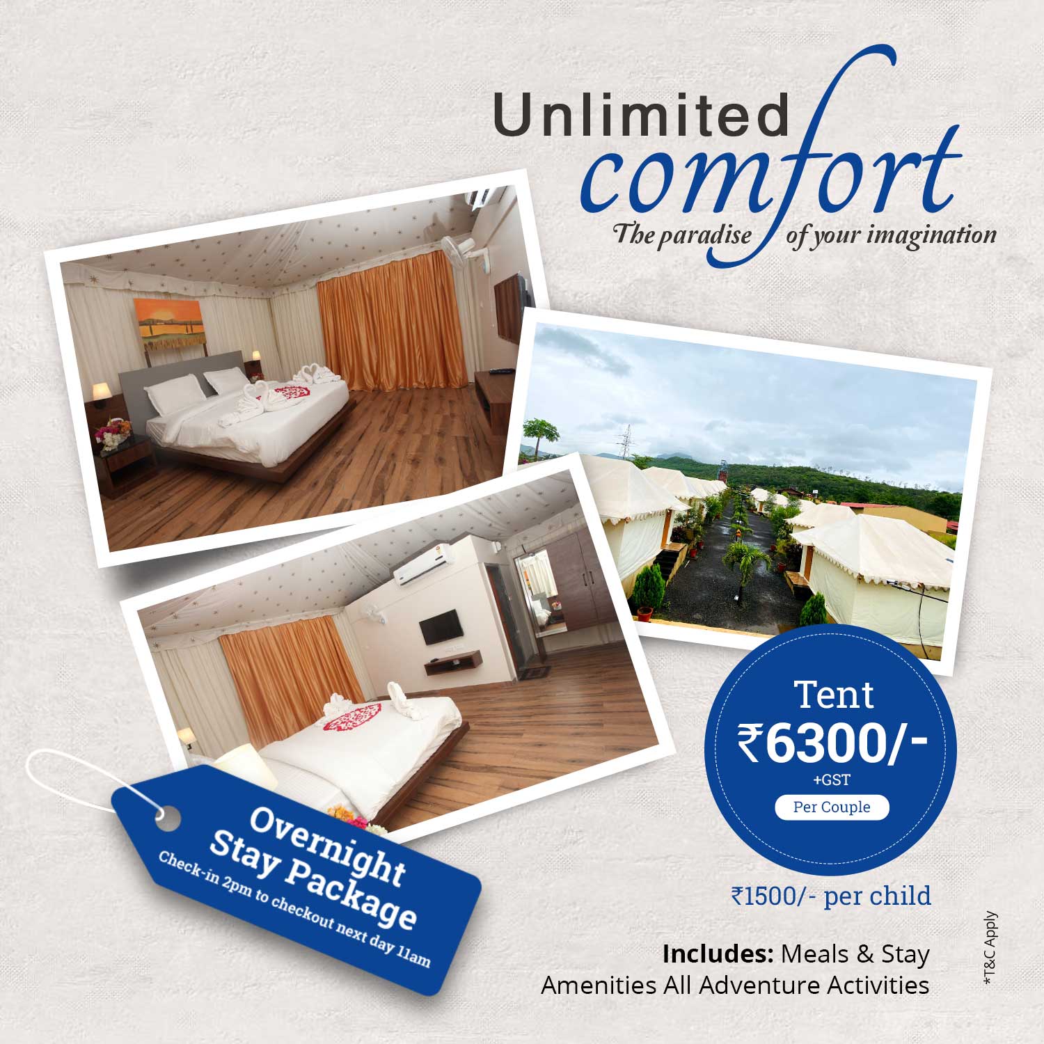 WELCOME TO SEJALS WORLD RESORT